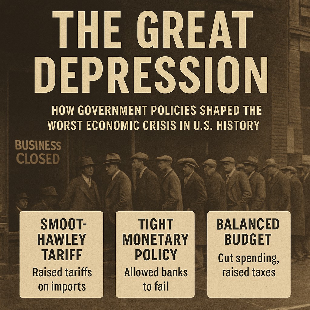 The Great Depression: How Government Policies Shaped the Worst Economic ...
